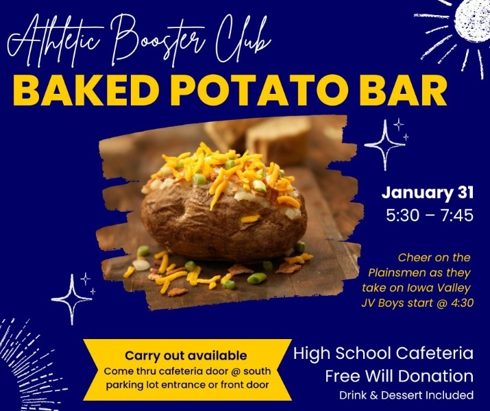 Belle Plaine Community School District - Athletic Booster Club - Baked ...